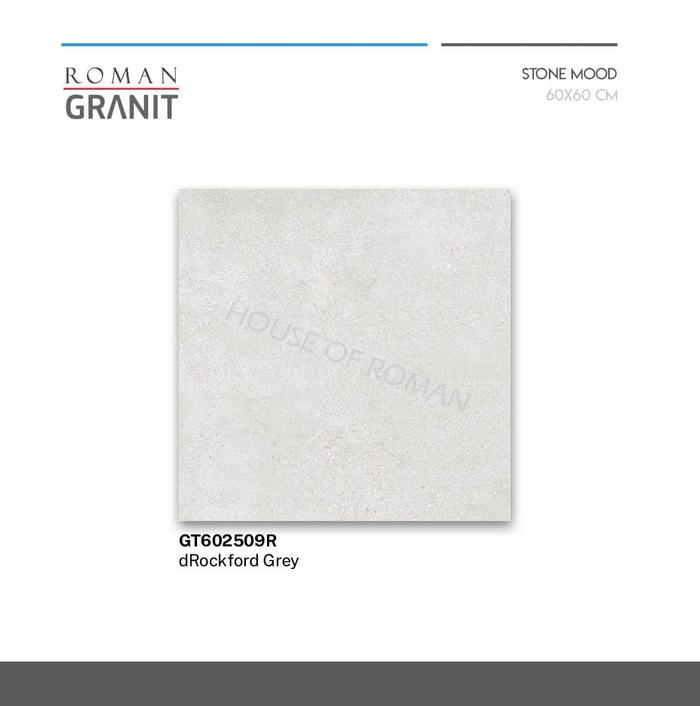 Jual ROMANGRANIT dRockford Grey 60x60 GT602509R (ROMAN GRANIT ...