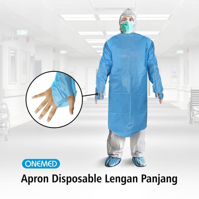 Jual Apron Plastik Lengan Panjang Onemed Pack Isi 10 - Jakarta Pusat ...