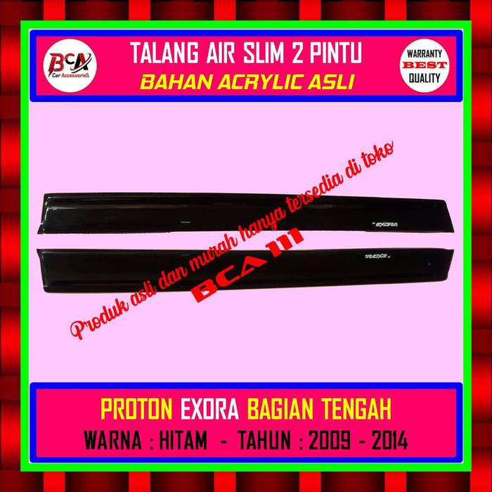 Jual TALANG AIR (TENGAH) PROTON EXORA 2009-2014 - MODEL SLIM - HITAM ...