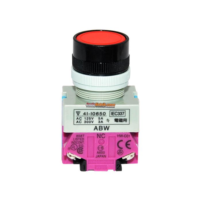 Promo Push Button 22mm / 25mm TAB ABW111EP Tombol Panel 22 / 25mm ...