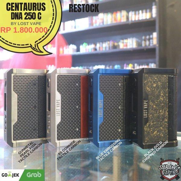 Jual CENTAURUS DNA 250C CARBON AUTHENTIC MOD BY LOST VAPE Berkualitas ...