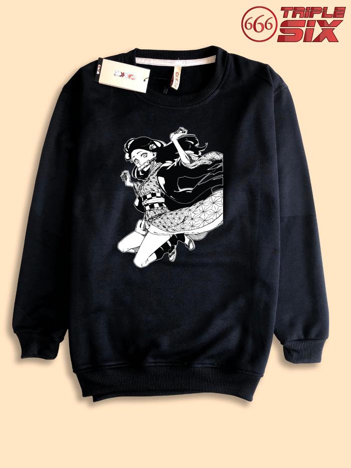 Jual Sweater Sweatshirt Anime Kimetsu no yaiba Nezuko Jump - Jakarta ...