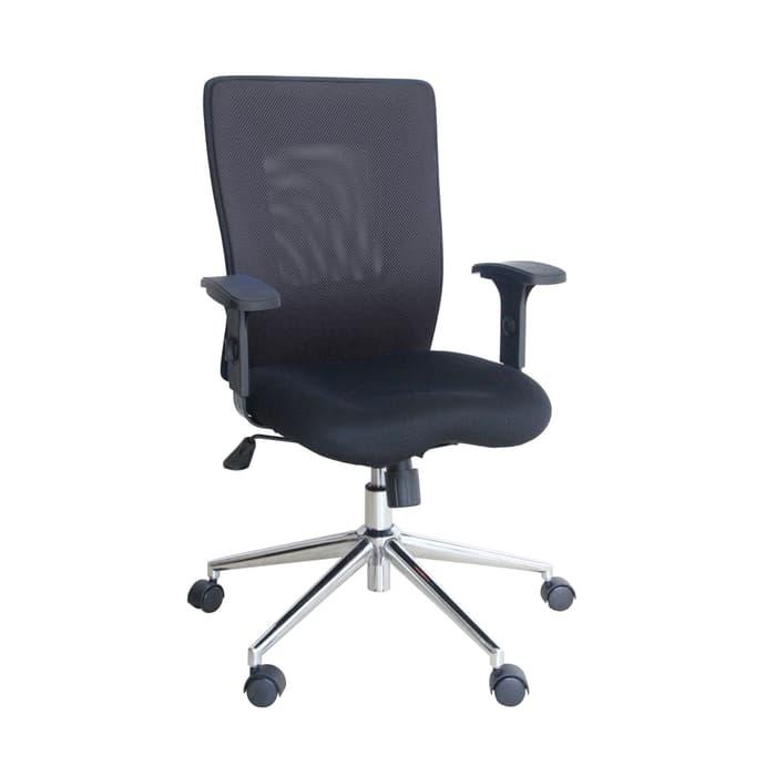 Jual INFORMA - KURSI KANTOR - ROES 162 MANAGERIAL CHAIR LOW BACK BLACK ...