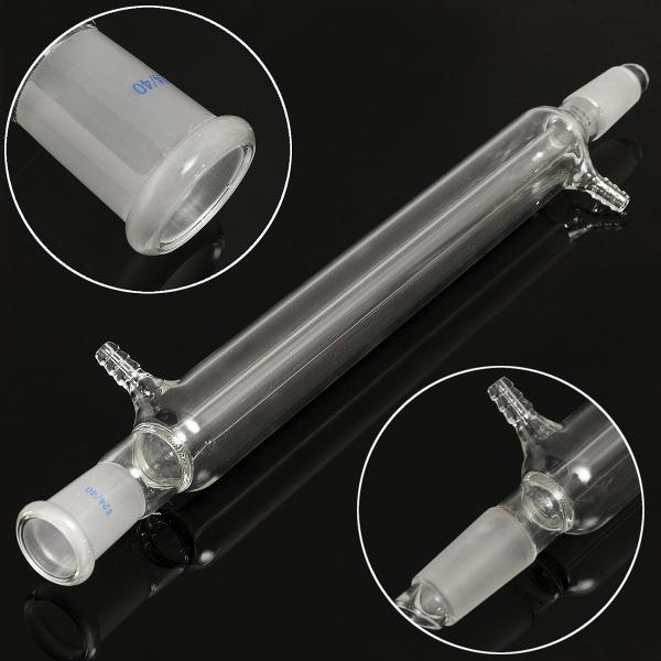 Jual AN 300mm 24/40 Joint Glass Straight Liebig Condenser Tube Lab ...