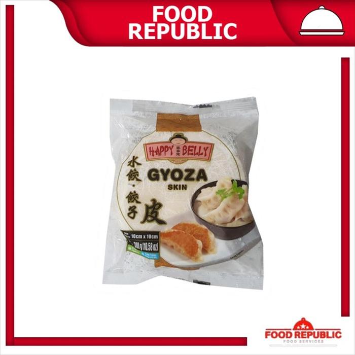 Jual HAPPY BELLY GYOZA SKIN 300 GR KULIT DUMPLING PANGSIT KUO TIE VEGAN ...