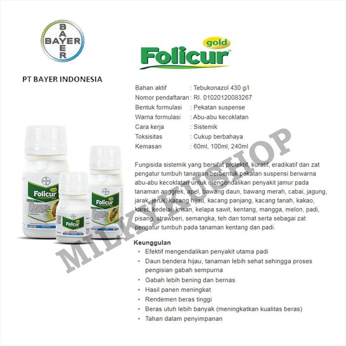 Jual Folicur Gold 430 Sc 60 Ml Fungisida Di Seller Rumix - Cengkareng ...