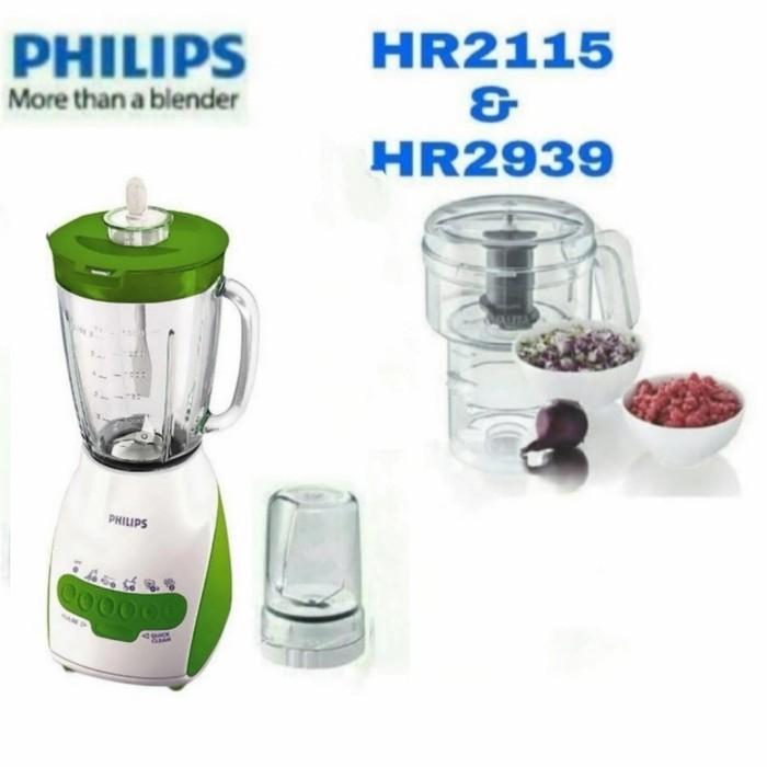 Jual Paket Blender PHILIPS HR2115 + Chopper Philips HR2939 (Red dan ...