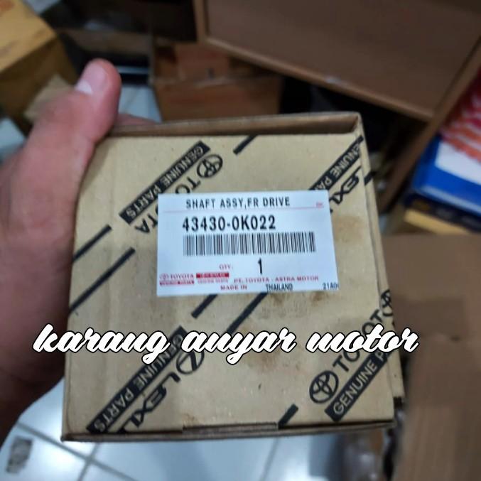 Jual DRIVE SHAFT hilux vigo-cv joint HILUX-FORTUNER 43430-0k022 ...