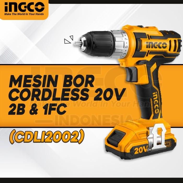 Promo MESIN BOR CORDLESS 20V (2B&1FC) CDLI2002 Cicil 0% 3x - Kota ...