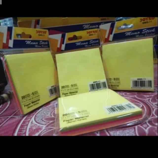 Jual Memo Stick / Memo Pelekat Joyko Sticky Notes MMS-11 - Kota Serang ...