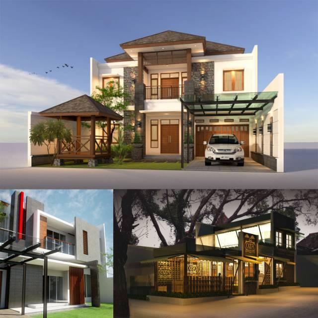 Jual Jasa Arsitek, Interior, Gambar Kerja, RAB (Desain Rumah, Cafe ...