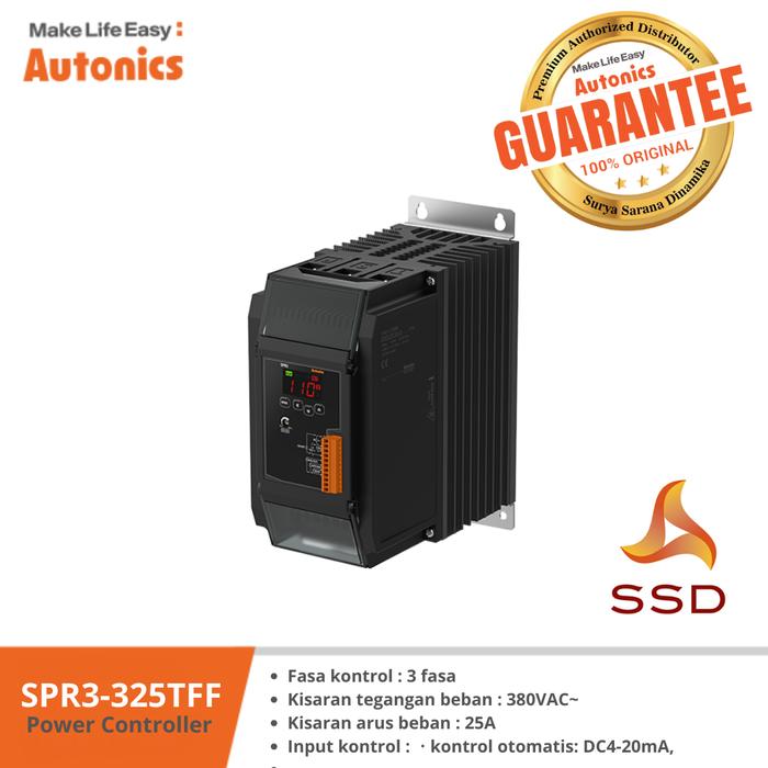 Jual Power Controllers Autonics SPR3-325TFF - Jakarta Utara - SSD ...