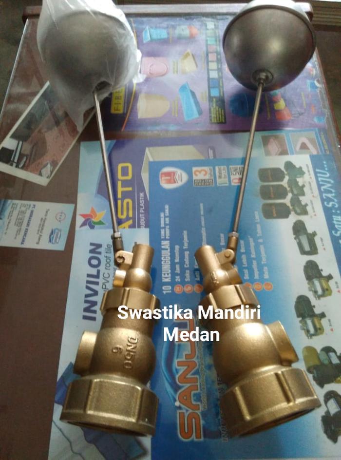 Jual Floating Valve Yuta 1/2" Pelampung Stainless ss Bola Ball Tandon ...