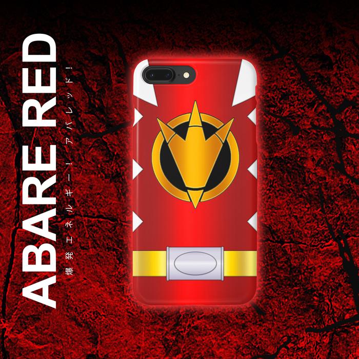 Promo Abare Red Bakuryuu Sentai Abaranger Tokusatsu Case - Softcase ...