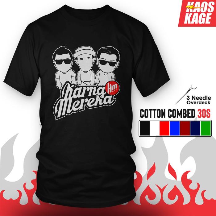 Karna Mereka Logo Jual KARNA MEREKA TSHIRT / KAOS BAND KARNA MEREKA