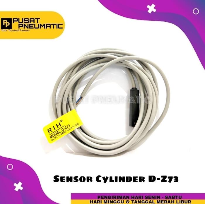 Jual D-Z73 SENSOR CYLINDER PNEUMATIC MAGNETIC REED SWITCH DZ73 D - Z73 ...