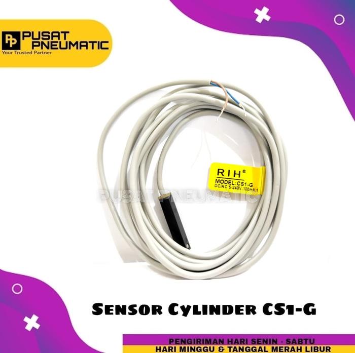 Jual CS1-G SENSOR CYLINDER PNEUMATIC MAGNETIC REED SWITCH CS1 - G CS1G ...