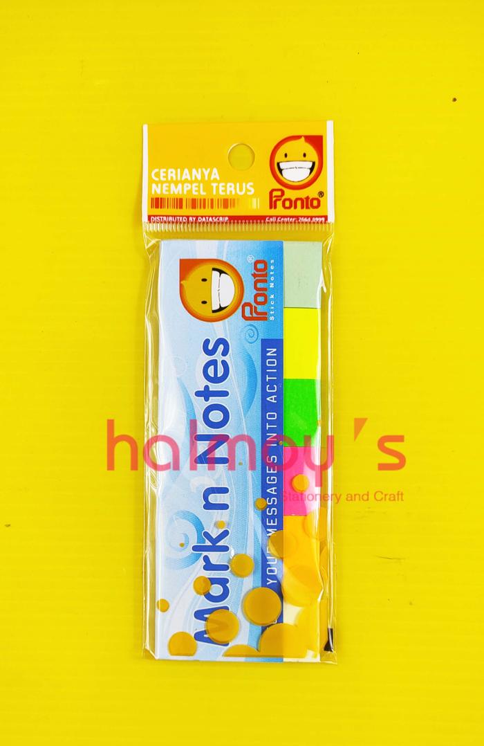 Jual MEMO STICK / STICKY NOTES PRONTO MARK N NOTES ( 47 X 19 MM ...
