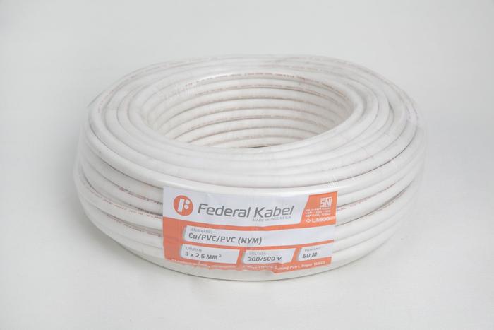 Jual Federal Kabel NYM 3x2.5mm 50M - Kota Surabaya - Mr Listrik ...
