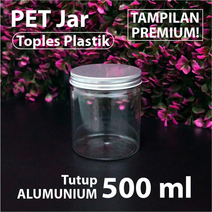 Jual Toples Plastik PET Jar 500 ml - Alumunium - Model Tabung - Merk BIO - Kota Tangerang ...