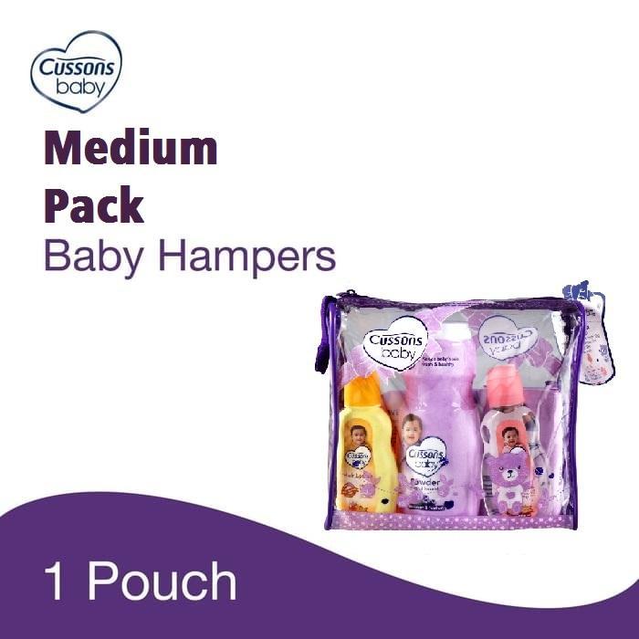 Jual Cussons Baby Travel Pack Gift Set Medium Bag 5in1 Hampers Bedak ...