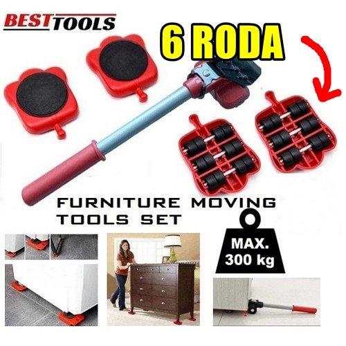 Jual NEW MOVE TOOL SET 6 RODA 300KG MOVING TOOLS ALAT PINDAH BARANG ...