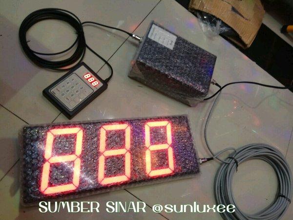 Jual display papan nomor digital antrian led 3 digit Murah - Jakarta ...