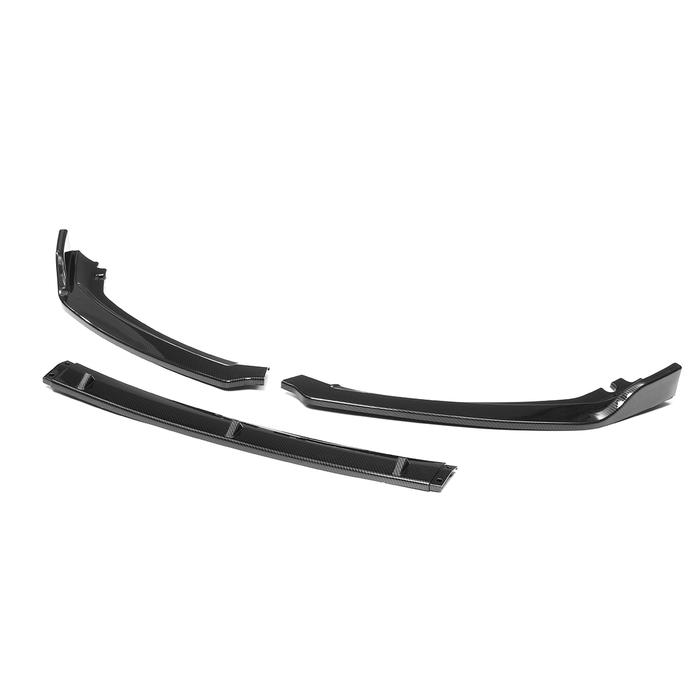 Jual HOTT Car Carbon Fiber Look Front Bumper Lip Body Kit Spoiler For ...