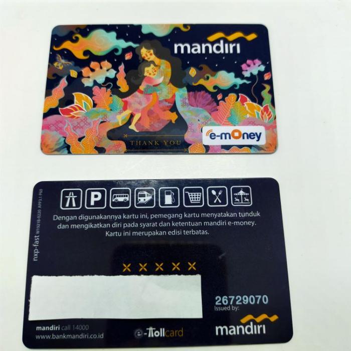 Jual kartu emoney mandiri etoll kartu elektronik mandiri e-money e-toll ...