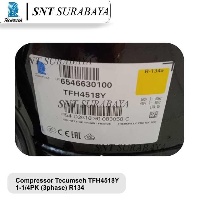 Jual TFH4518Y - R134 - Kompresor tecumseh TFH 4518 Y COMPRESSOR ...
