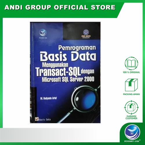 Jual Pemrograman Basis Data Menggunakan Transact-SQL Dg MS SQL Server ...