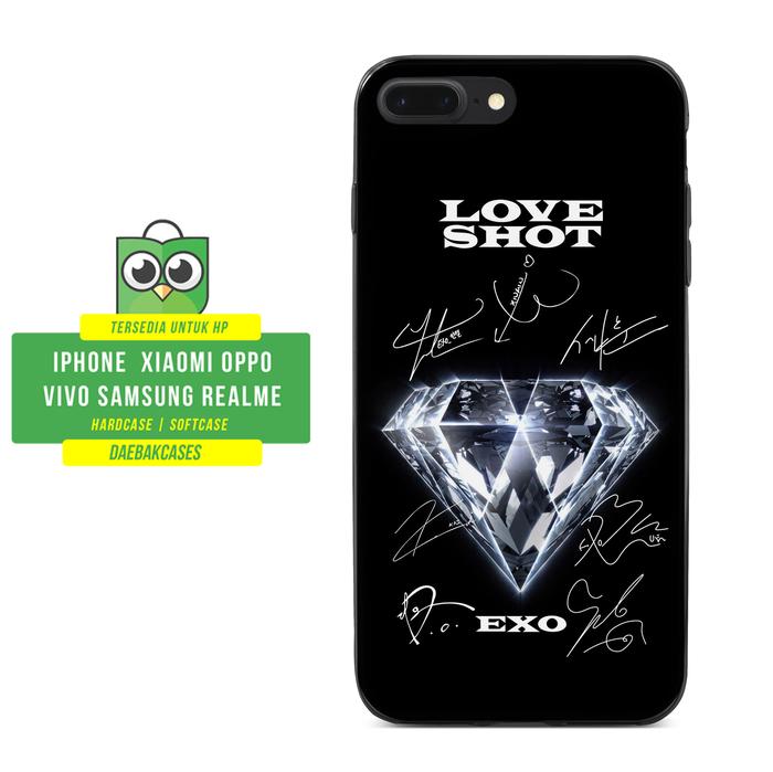 Jual CASING HANDPHONE TEMPERED GLASS EXO LOVE SHOT WITH SIGN - Jakarta ...