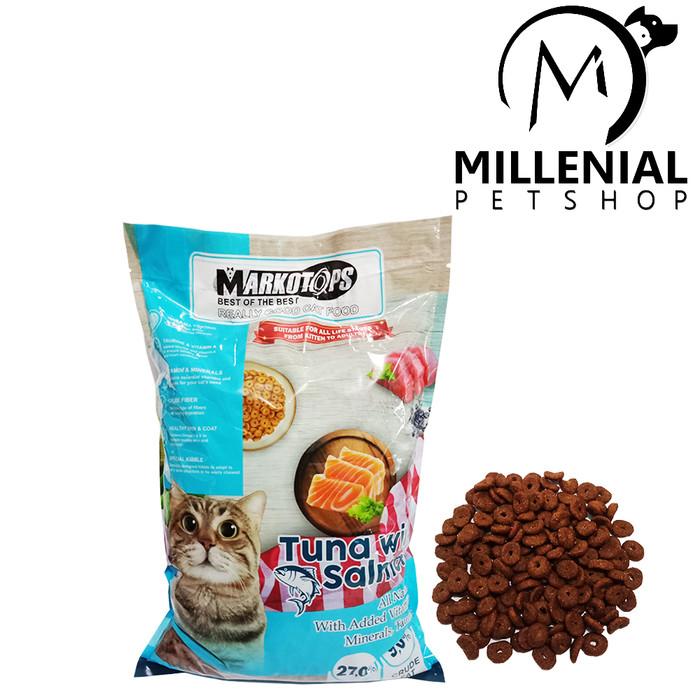Jual Makanan Kucing MARKOTOP Repack 1 kg cat food MARKOTOPS 1kg no Bolt ...