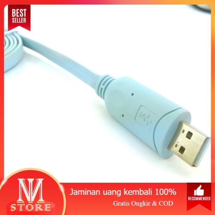 Jual Kabel Konsol USB RS232 to RJ45 Console Cable for Cisco Huawei ...