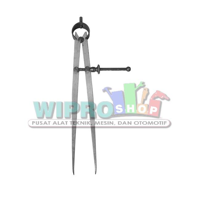 Jual Jangka Bubut Lurus / Spring Caliper Divider WIPRO 6" - Kota ...