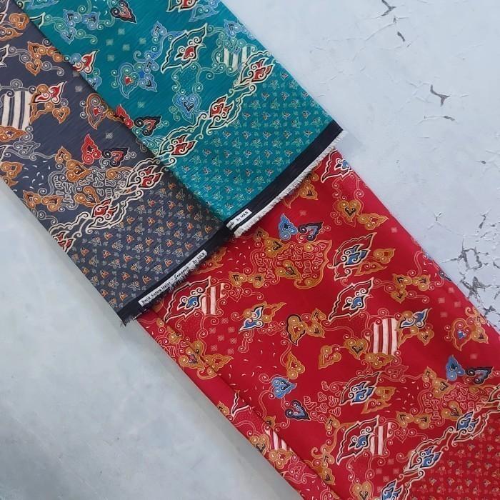 Jual Kain Batik Emboss Jenggolo By MKB motif Mega KAIN Batik Biru ...