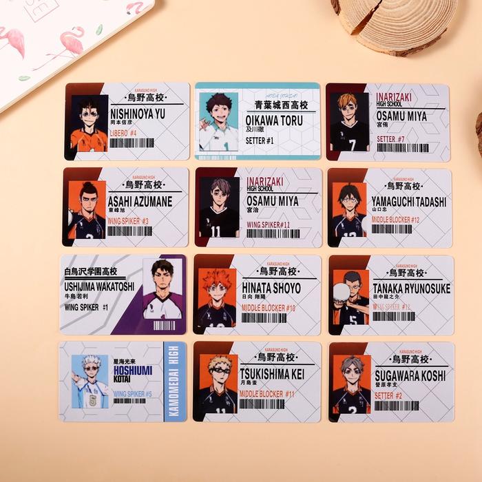 Jual Haikyuu!! Hinata Shoyo Kageyama Tobio Anime ID PVC Cards Photocard ...