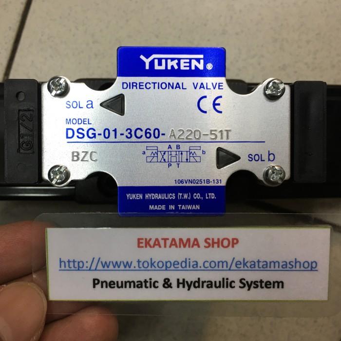 Jual Yuken - DSG-01-3C60-A220-51T Solenoid Valve - Kota Surabaya - AGUNG TECHNICAL | Tokopedia