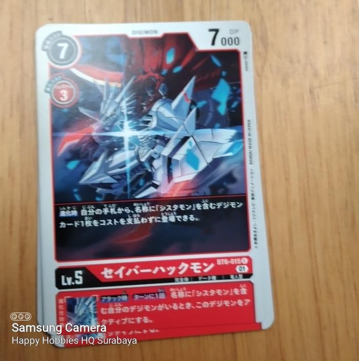 Jual Digimon Card Game SaviorHuckmon (BT6-015)Double Diamond - Kota ...
