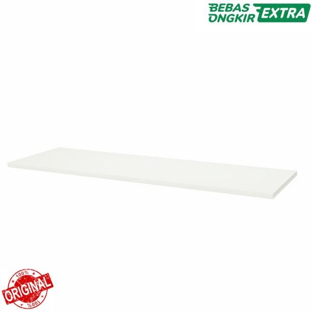 Jual Papan Meja/Papan Daun Meja Ambalan Kokoh 200x60cm Original_Putih ...