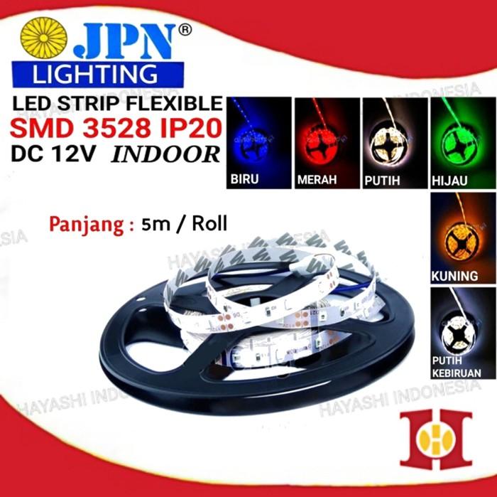 Jual Lampu LED Strip Flexible 3528 IP20 IP 20 DC 12V Ruangan Indoor - Putih - Kab. Tangerang ...