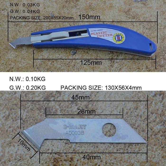 Jual Cutter Pisau Alat Pemotong Potong HPL Taco Sheet Decosheet ...
