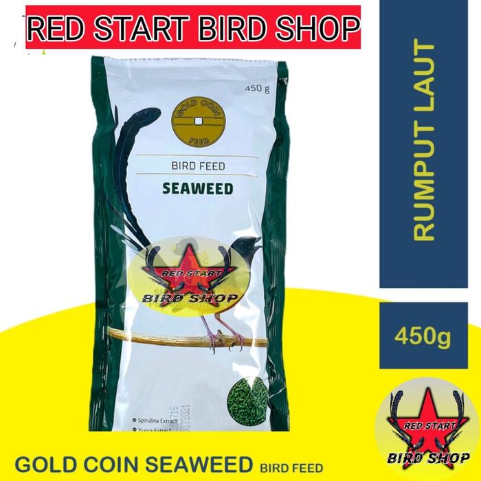 Jual GOLD COIN SEAWEED 450 GR - VOER HARIAN MURAI ANIS KACER CUCAK ...
