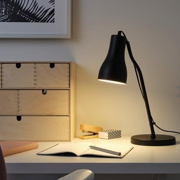 Jual Lampu Sorot Mejaa Standing Interior Penerang 46cm Original_Hitam ...