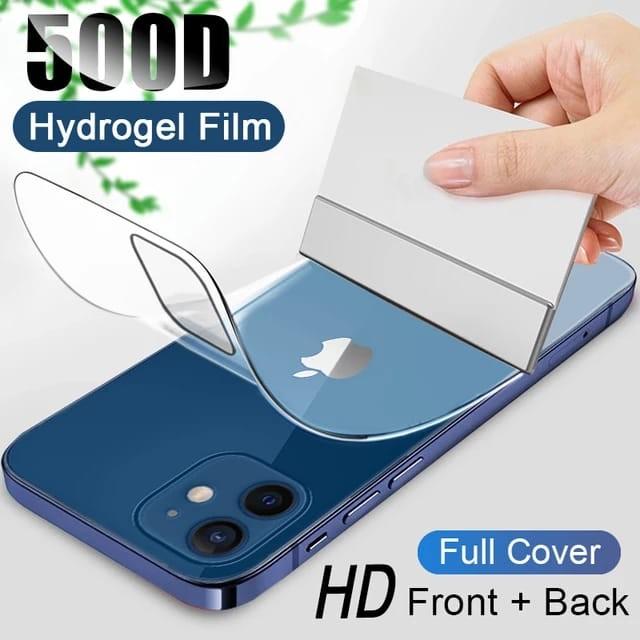 Jual IPHONE 12 / PRO / MINI / PRO MAX CLEAR BACK HYDROGEL BELAKANG ...