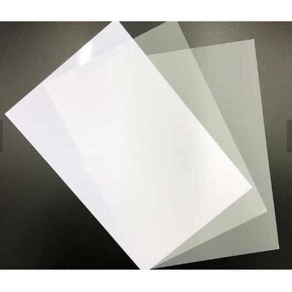 Jual 1 SET Kertas PVC Overlay A4 0,96 mm bahan id card bisa di print ...