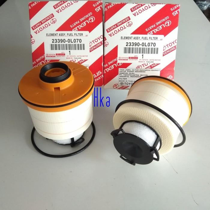 Jual FUEL FILTER / FILTER SOLAR NEW INNOVA REBORN FORTUNER HILUX NEW ...