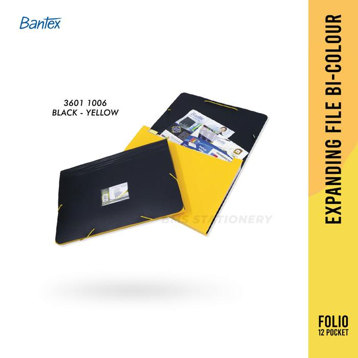 Jual Bantex Bicolour Expanding File Folio / Map Harmonika - Mango ...