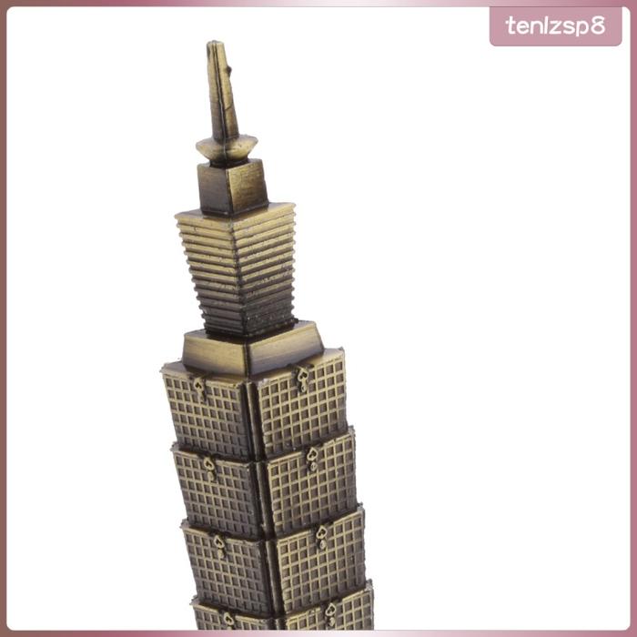 Jual Taipei 101 Miniatur Menara Gedung Arsitektur Taiwan Untuk Suvenir ...