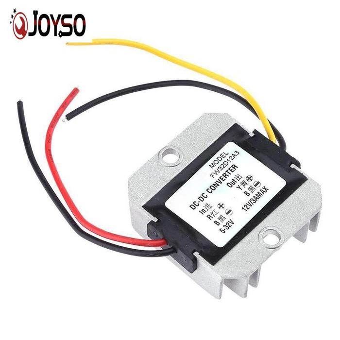 Jual Penstabil Tegangan Otomatis Regulator DC-DC 5-32V Hingga 12V 3A ...